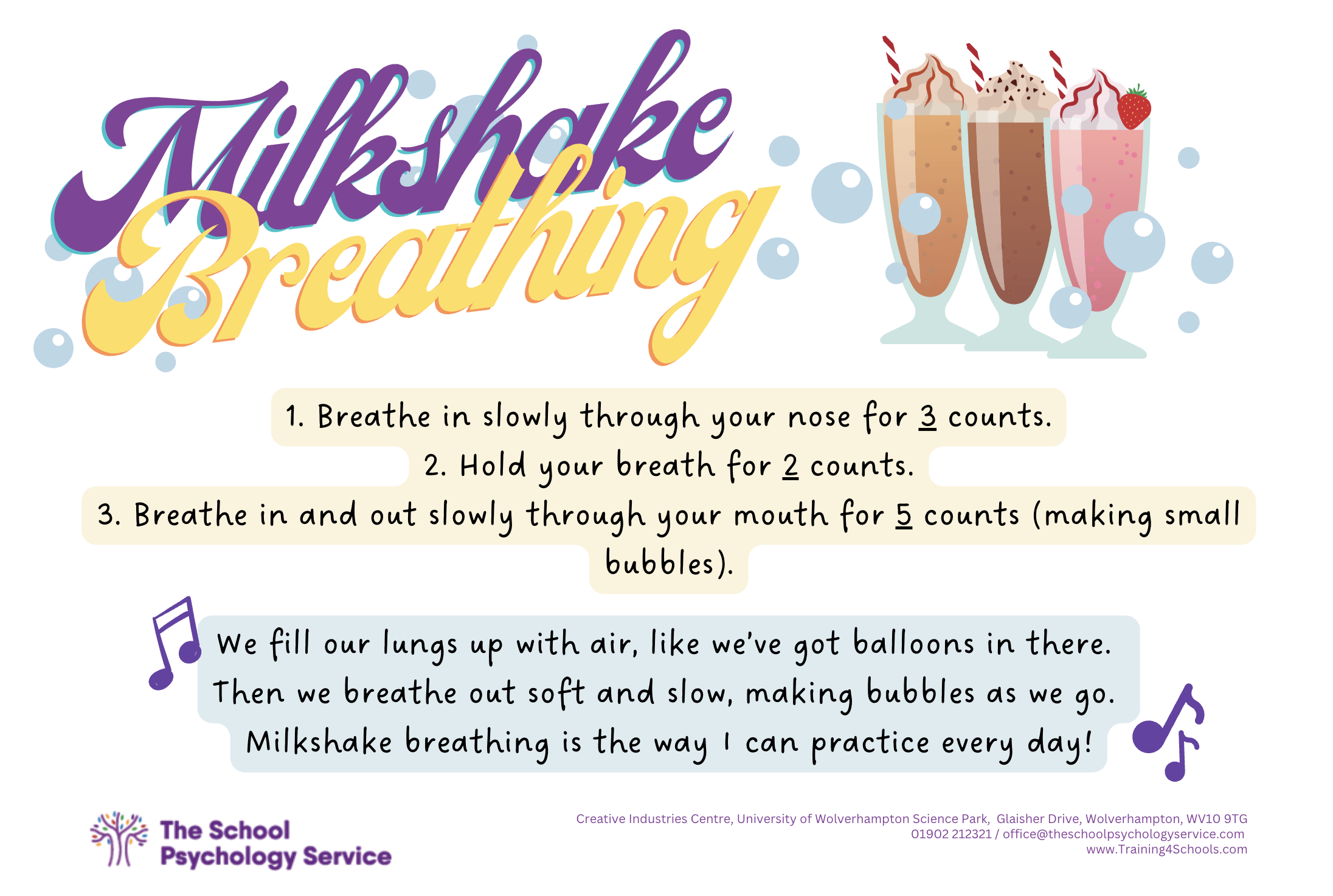 National Chocolate Milkshake Day - Milkshake Breathing! - The School ...